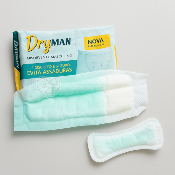 Absorvente Masculino Dry Man - Loja do Avô