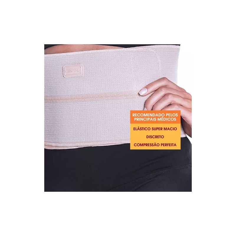 Faixa Elástica Abdominal 2 Gomos Kestal - Loja do Avô