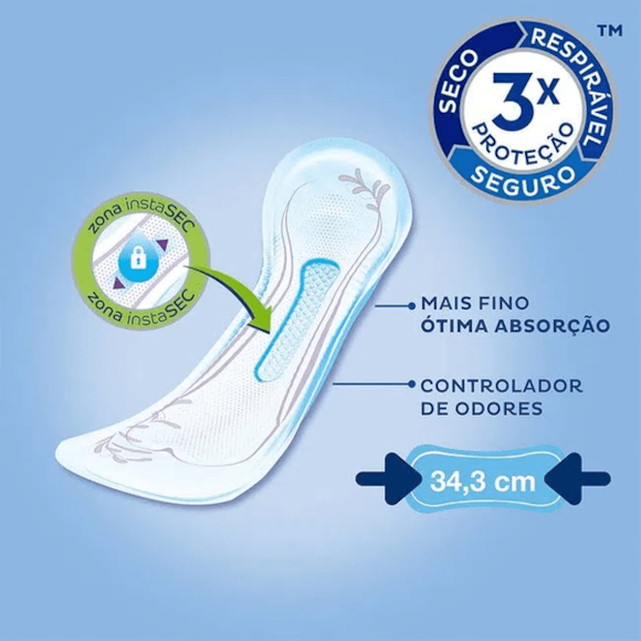 Kit com 8 pacotes - Absorvente Tena Lady Extra - Loja do Avô